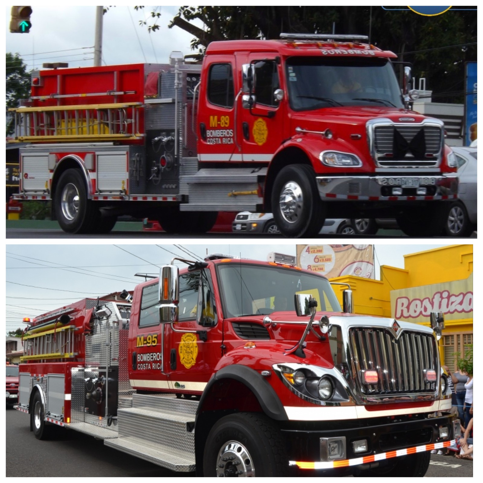 Costa Rica Fire Department Trucks. | Scrolller