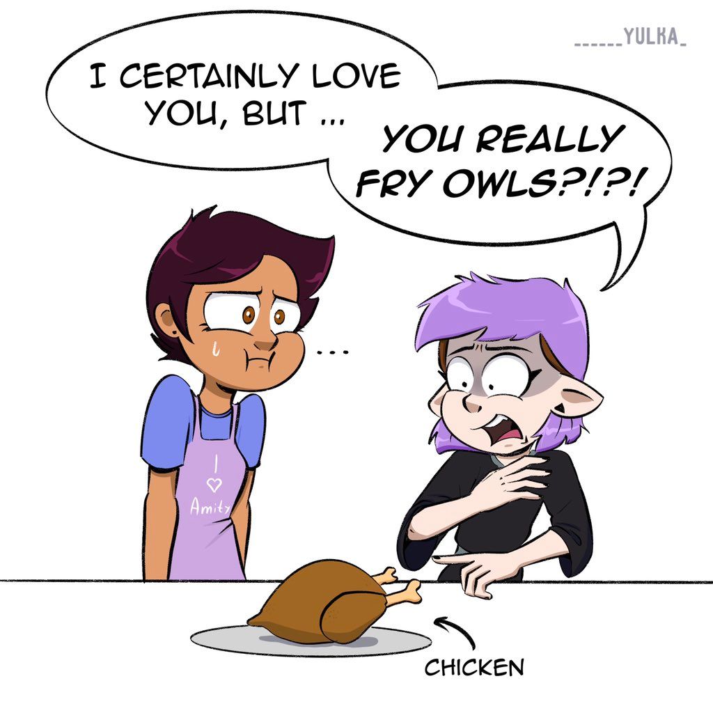 🌻🍀🦦 Cotton Candy Princess Feeding Time 🐈💕🌈 [______yulka_] [The Owl House] | Scrolller