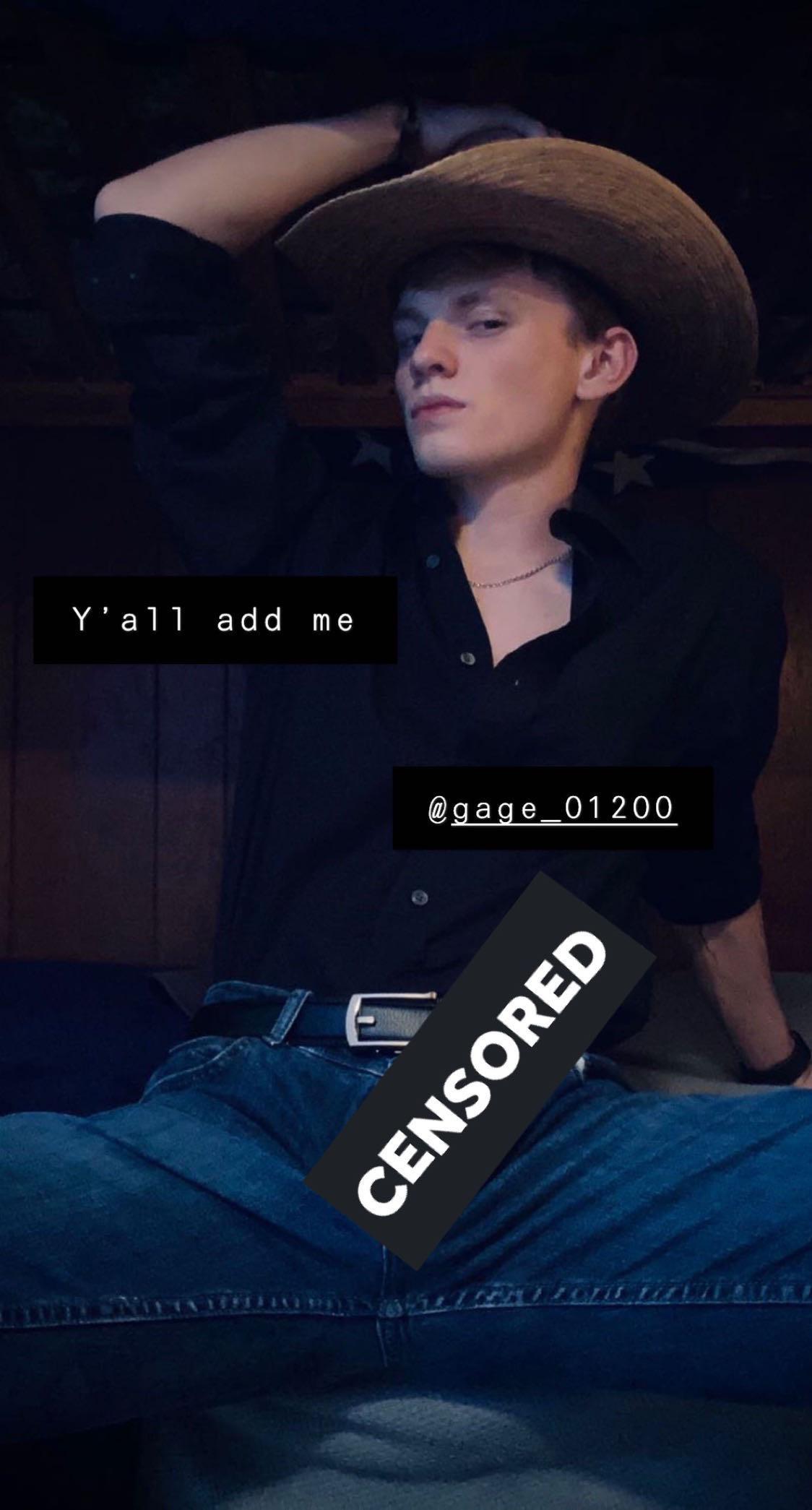 Country twink lookin for some fun 😏 Amos - gage_01200 🤠 hmu if you’re looking for a sugar baby ...