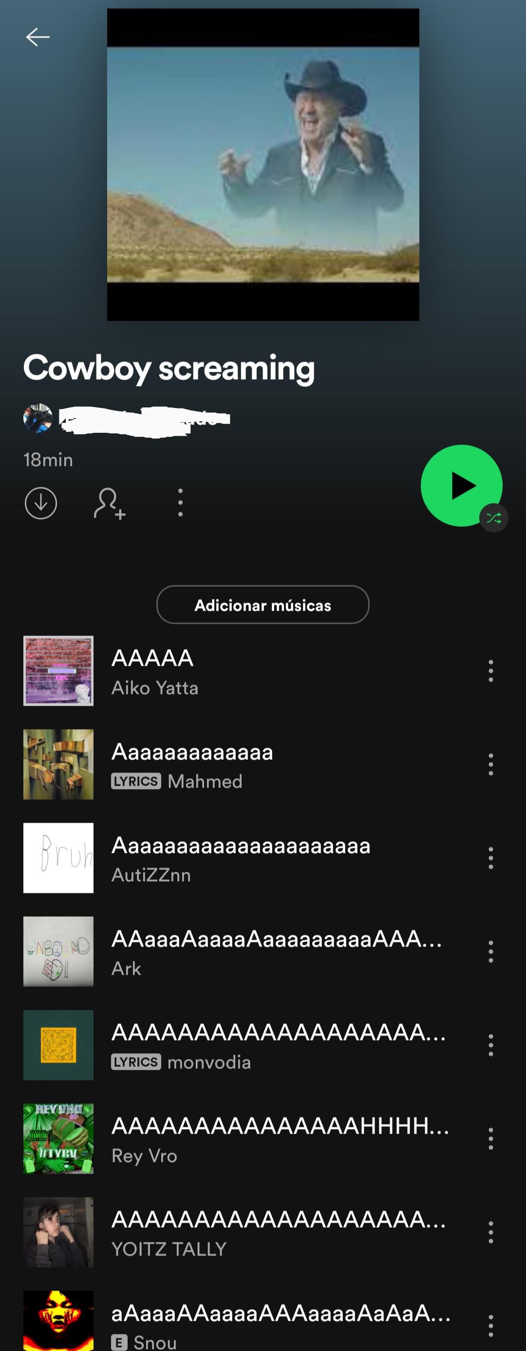 Cowboy screaming | Scrolller