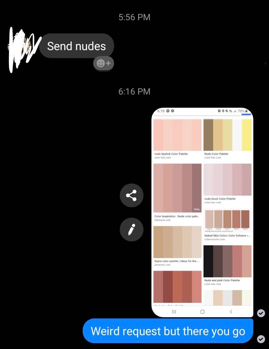 Coworker’s response to her ex. | Scrolller