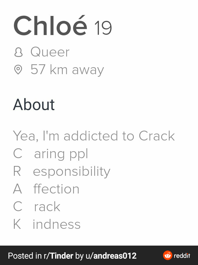 Crack is whack | Scrolller