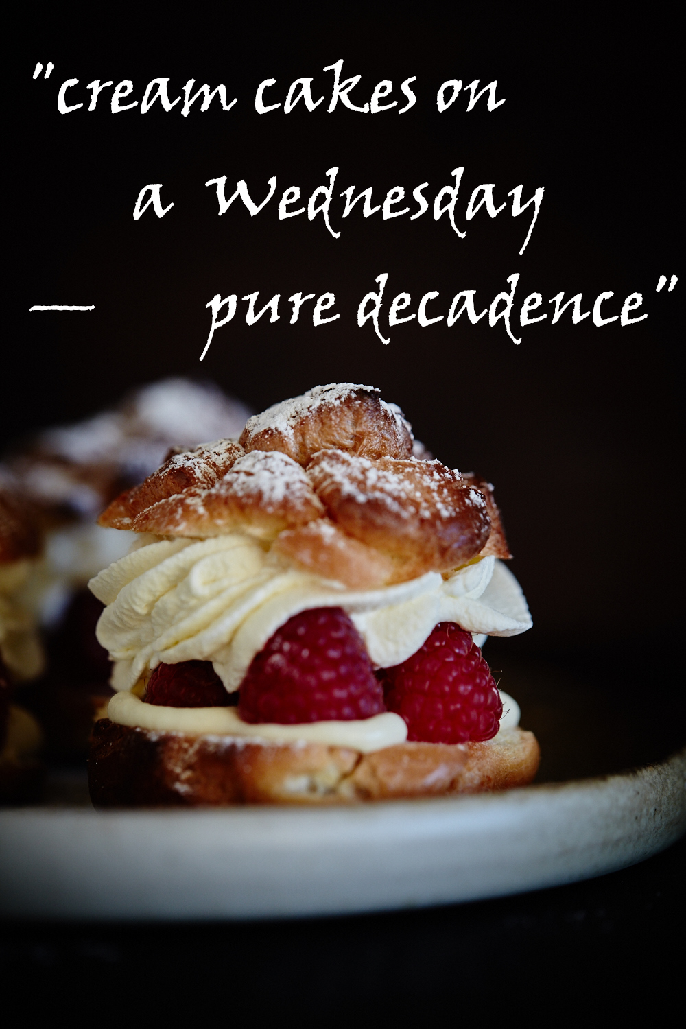 "Cream cakes on a Wednesday — pure decadence" | Scrolller