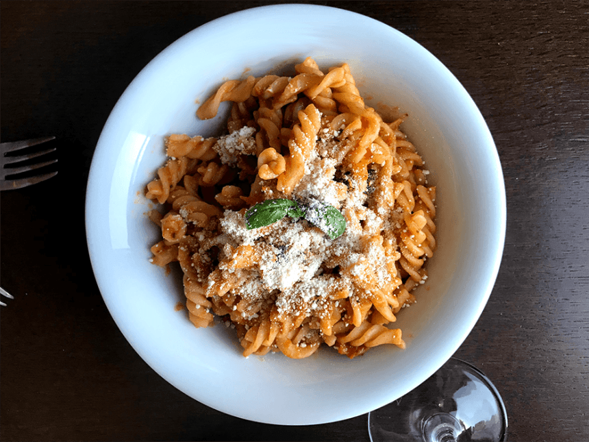 Creamy Date Night Tomato Parmesan Pasta | Scrolller