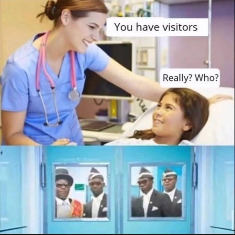 Credits to u/rekharakpurohit Those visitors are sus | Scrolller