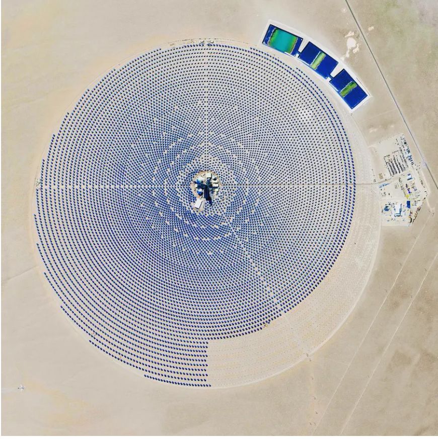 Crescent Dunes Solar Energy Project, Nevada | Scrolller