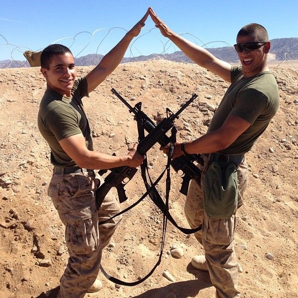 Crossing their weapons | Scrolller