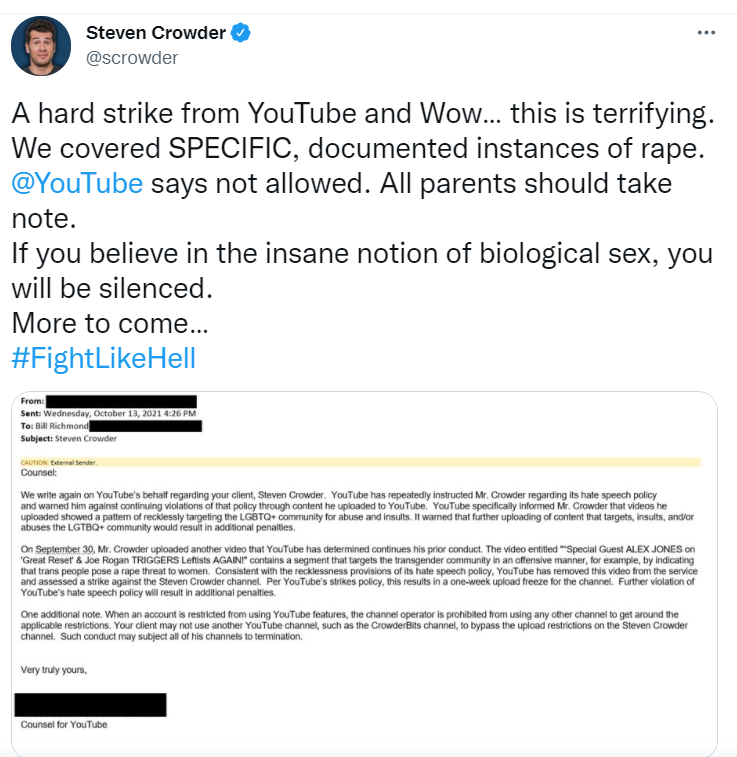 CROWDER GETS A STRIKE | Scrolller