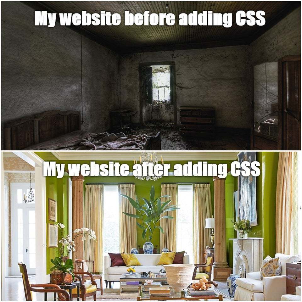 CSS - Before & After - Meme | Scrolller