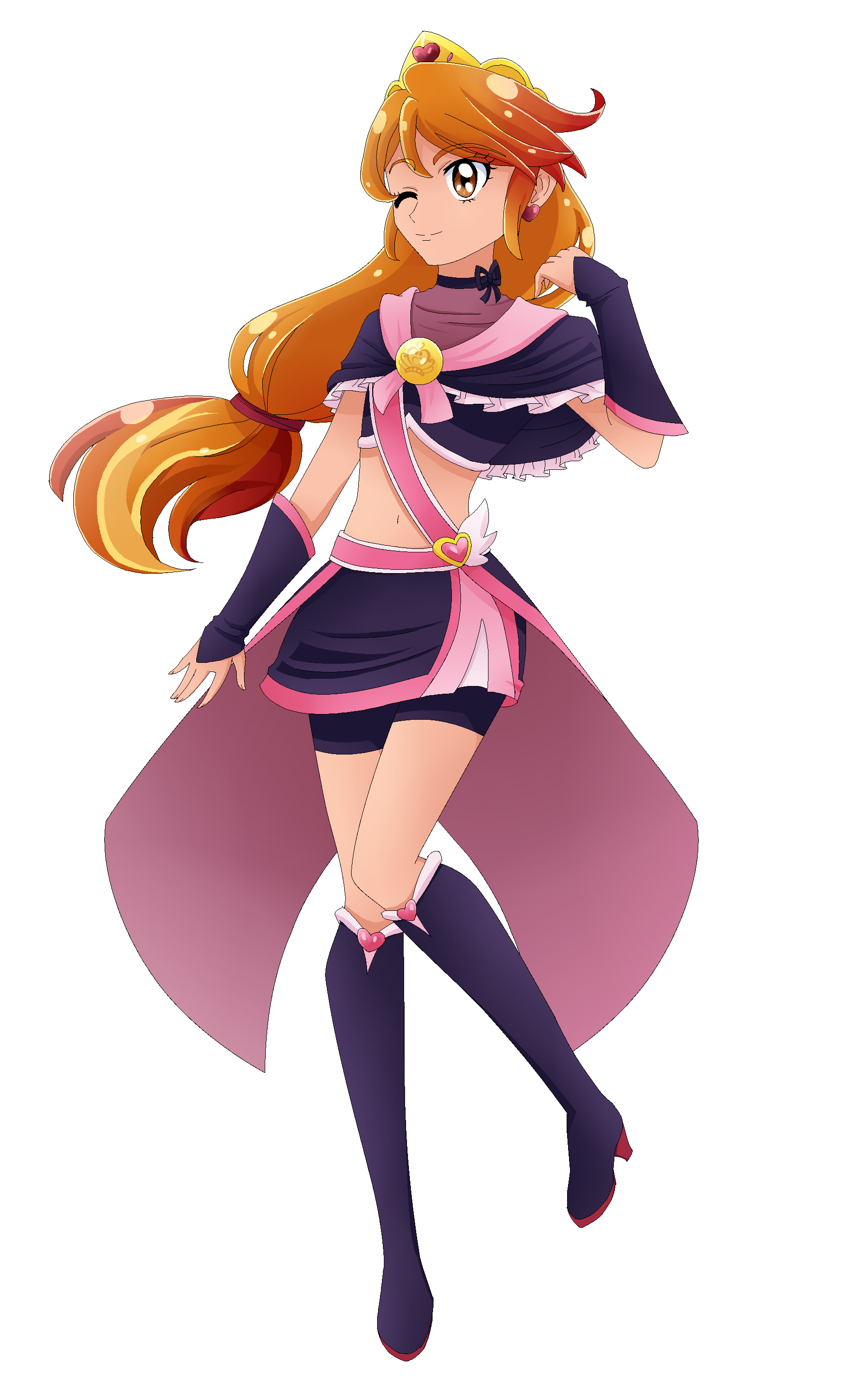 Cure Black, Princess Style | Scrolller