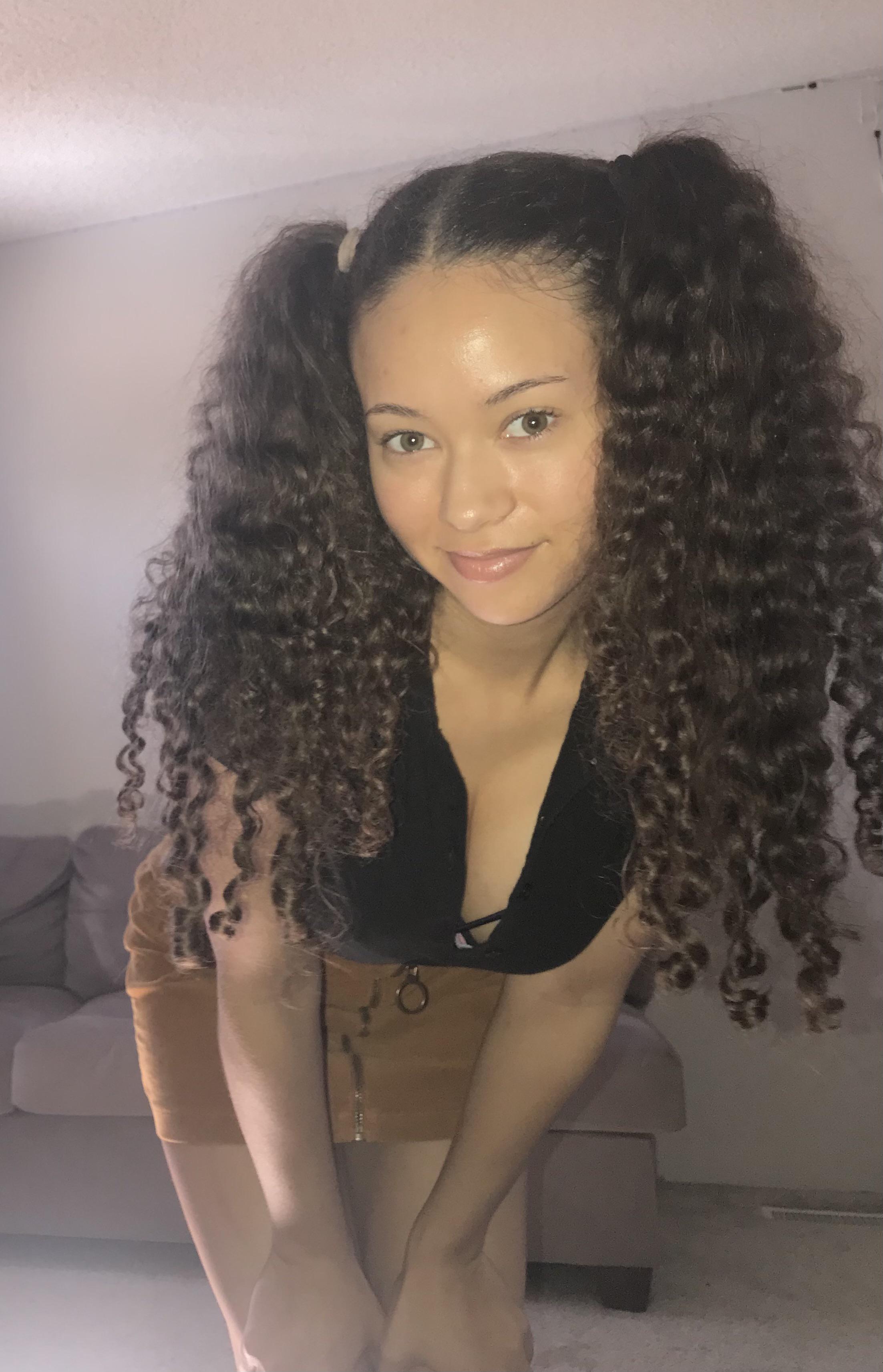 Curls in pigtails 🥰💕 | Scrolller