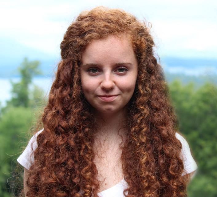 Curly Redhead Headshot | Scrolller