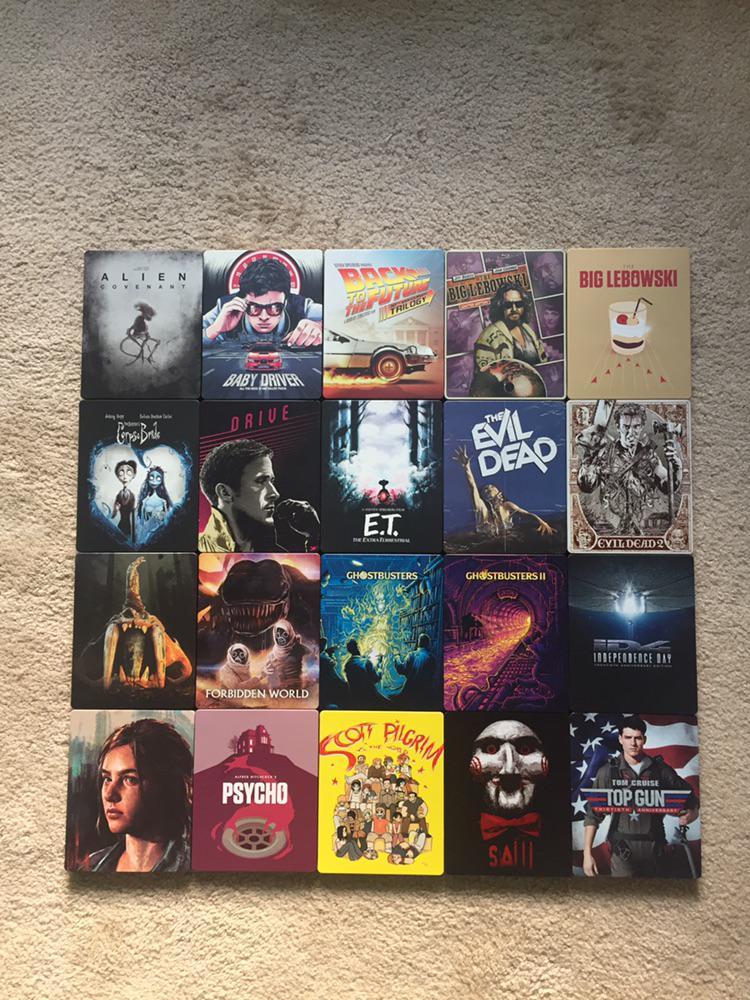 Current steelbook collection | Scrolller