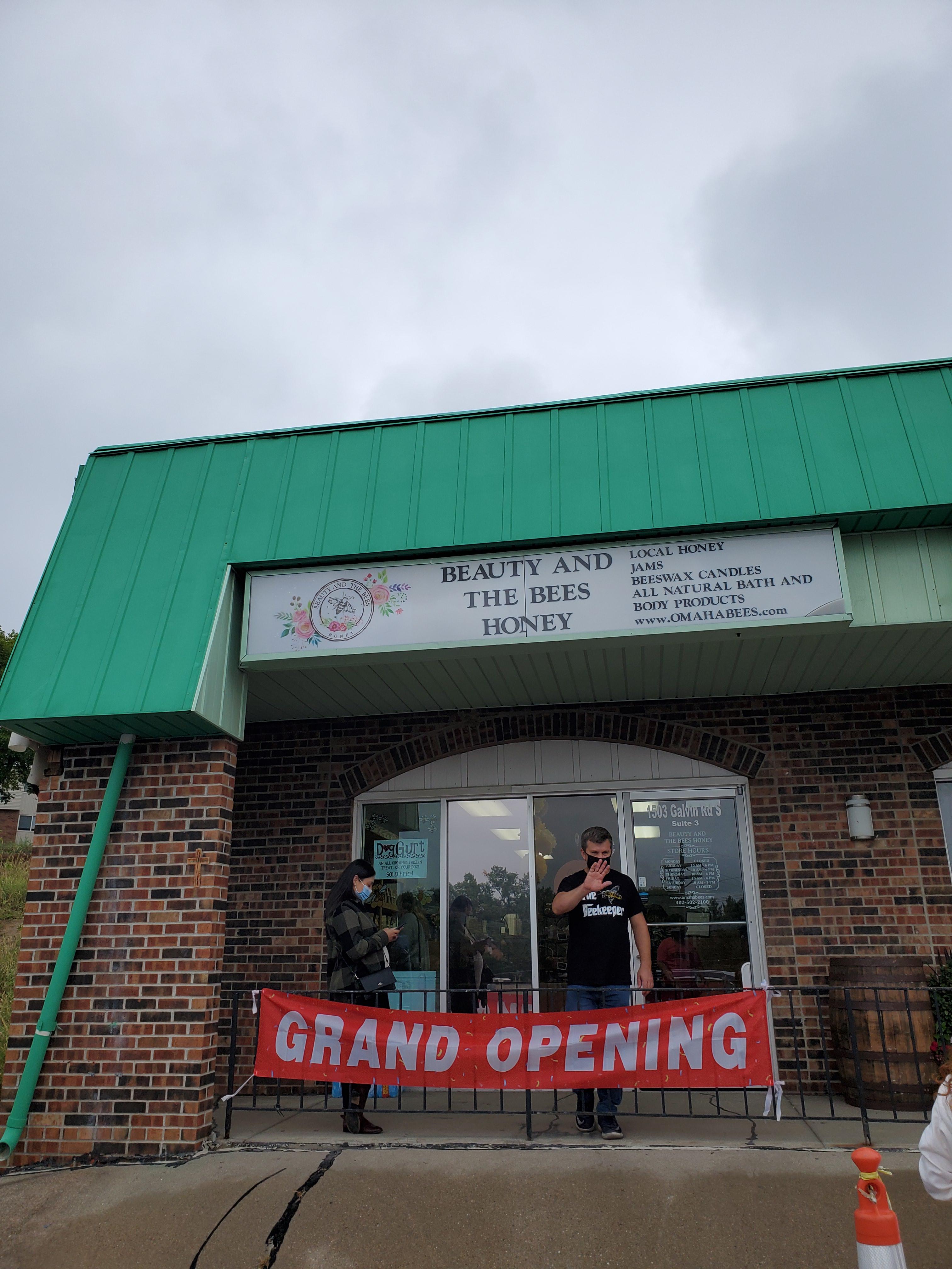 Currently at Anna and Mursel's store grand opening | Scrolller