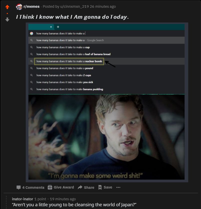 cursed_banana bomb | Scrolller