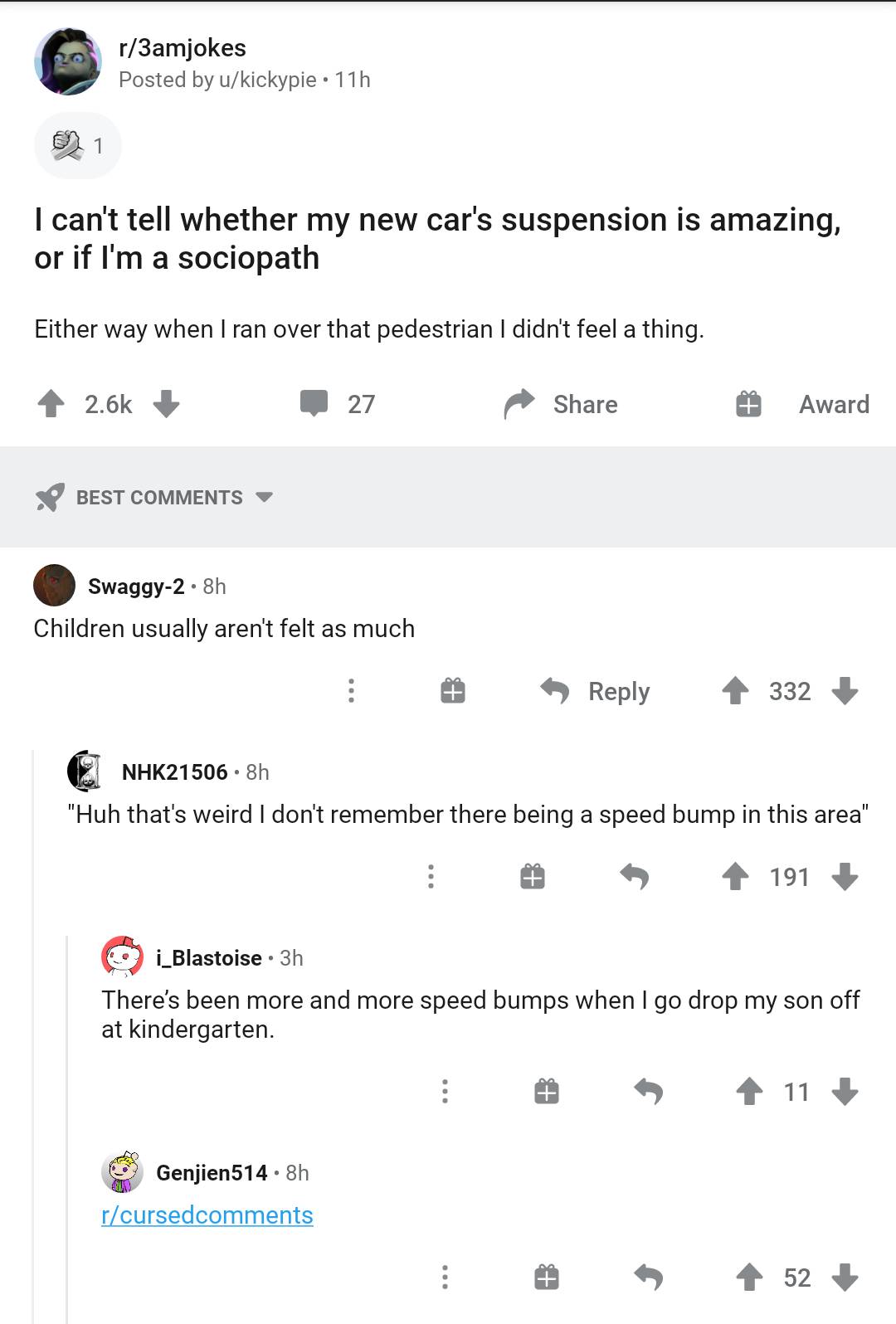 cursed bumps | Scrolller