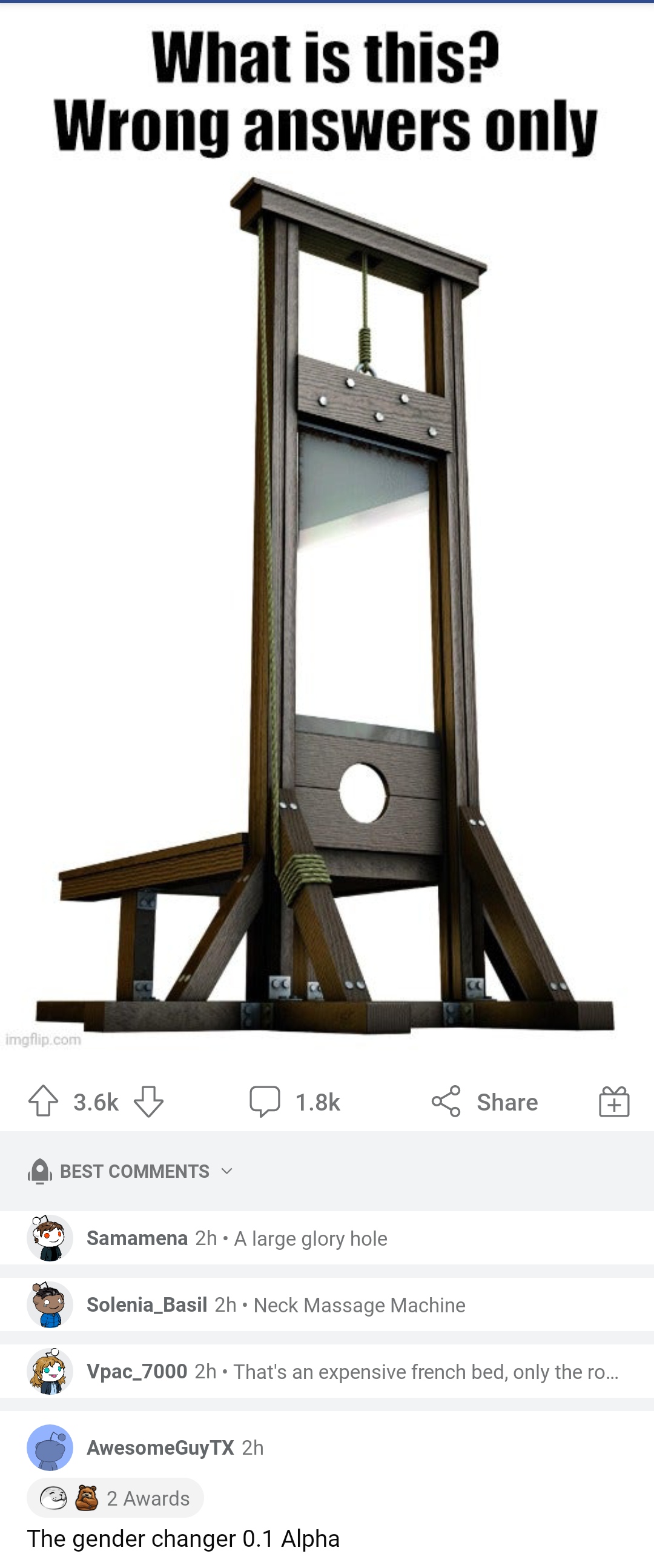 cursed gender changer | Scrolller