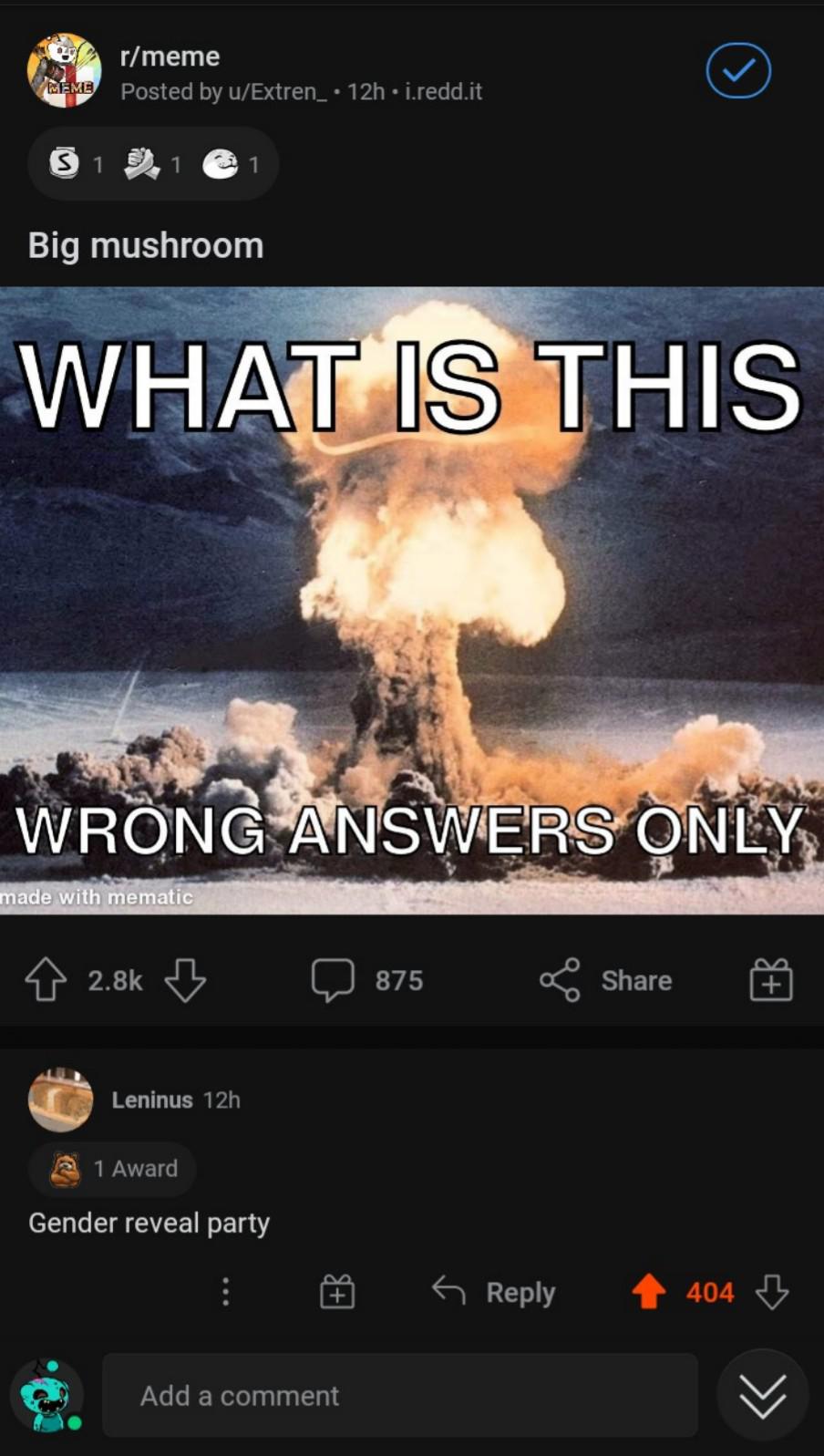 Cursed gender reveal | Scrolller