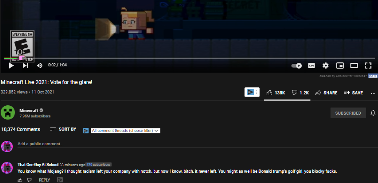 Cursed_minecraft_cancellation | Scrolller