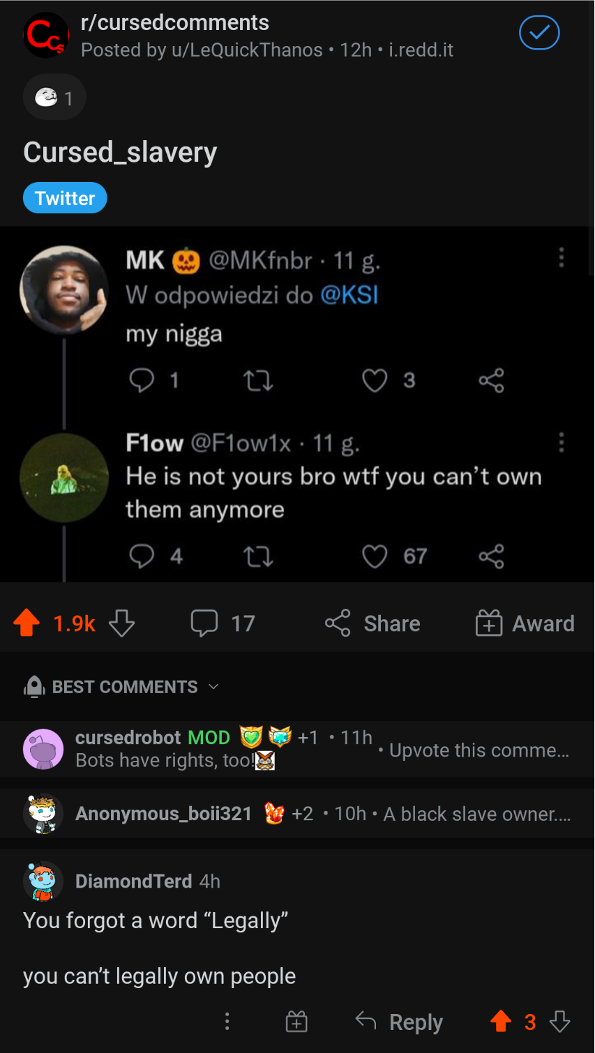 Cursed Ownership | Scrolller