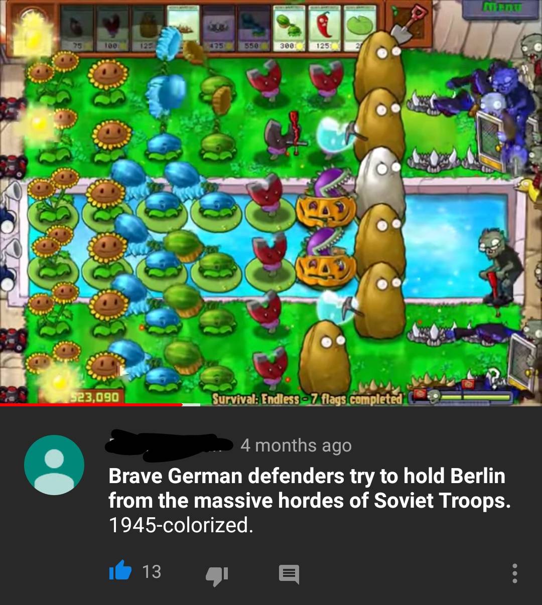 Cursed pvz endless comment | Scrolller