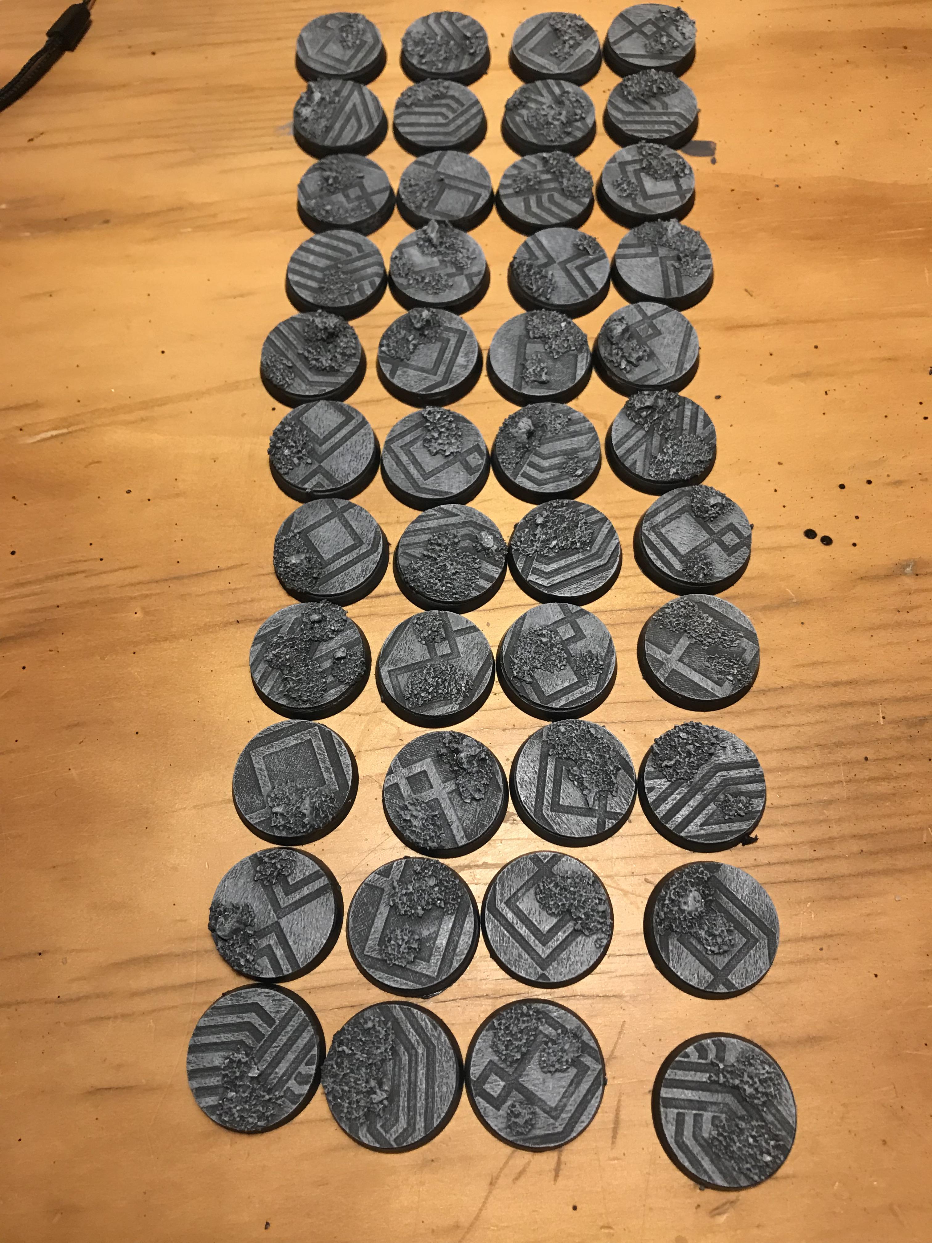 Custom bases for my Moria expedition. | Scrolller