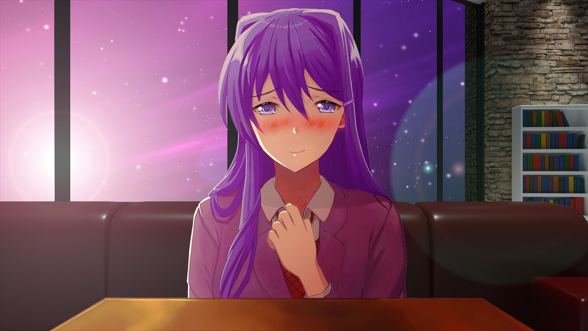 Custom Just Yuri Wallpaper I made some time ago. (In case if you want to see her alpha look ...