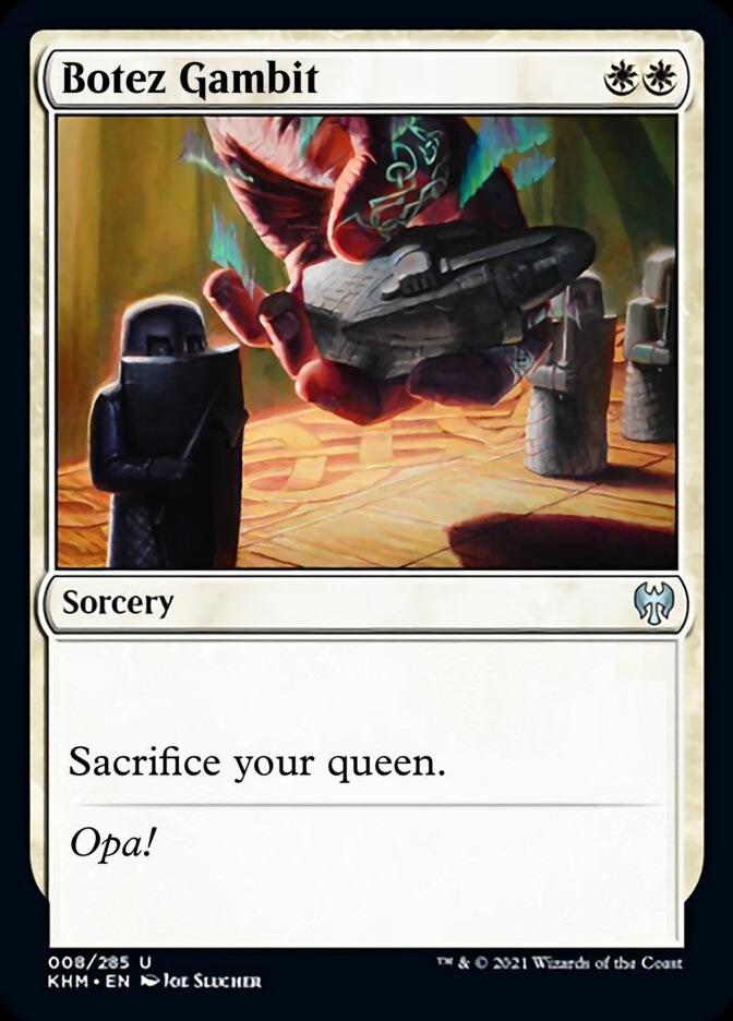 Custom Magic card: Botez Gambit | Scrolller