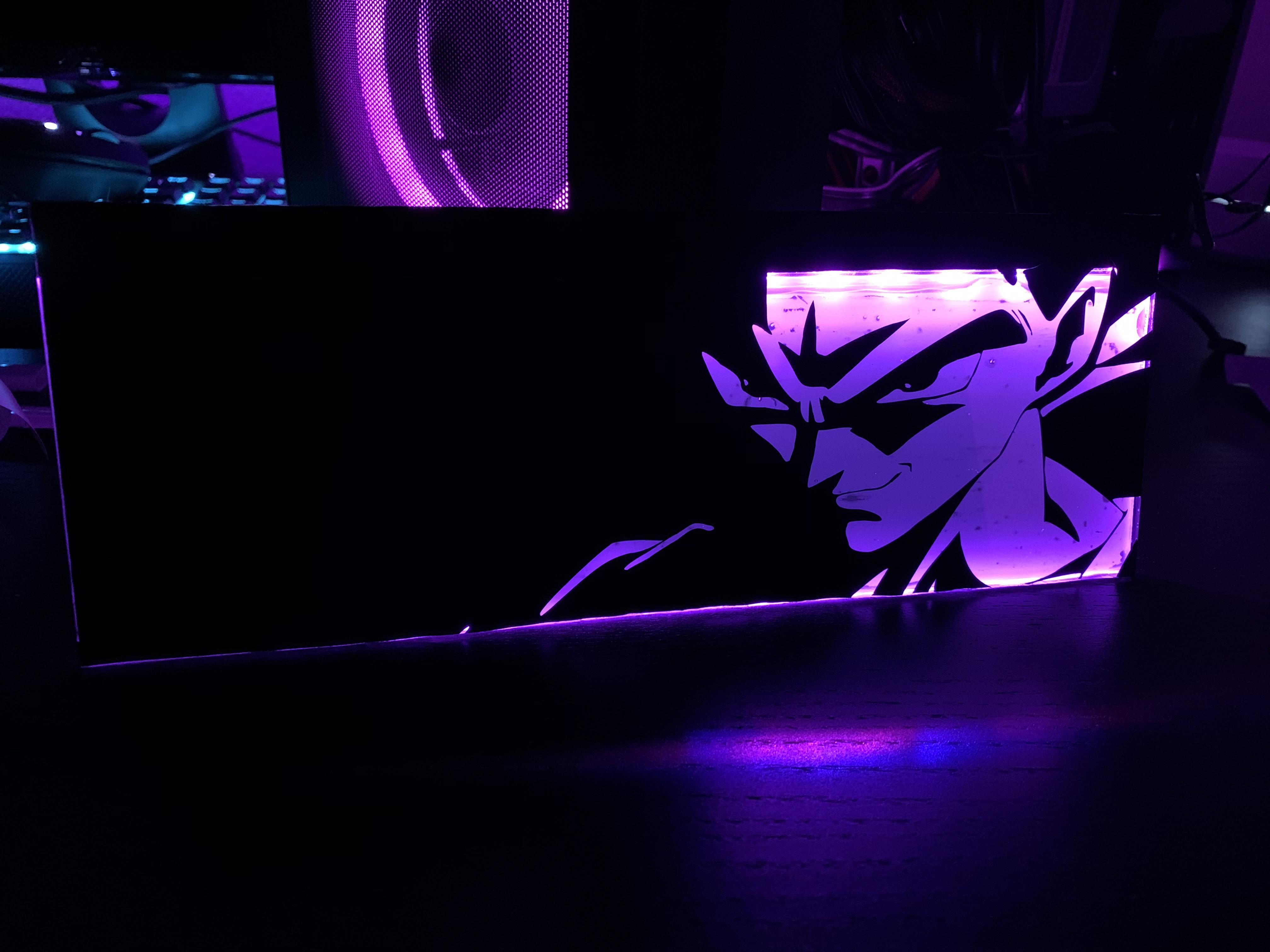 Custom RGB GPU Backplate | Scrolller