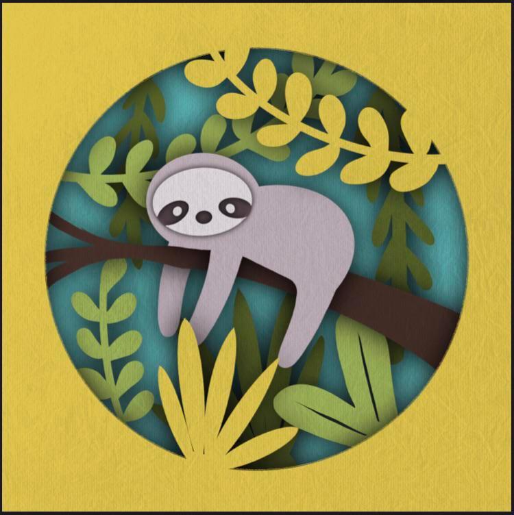 Cut-paper effect | Scrolller