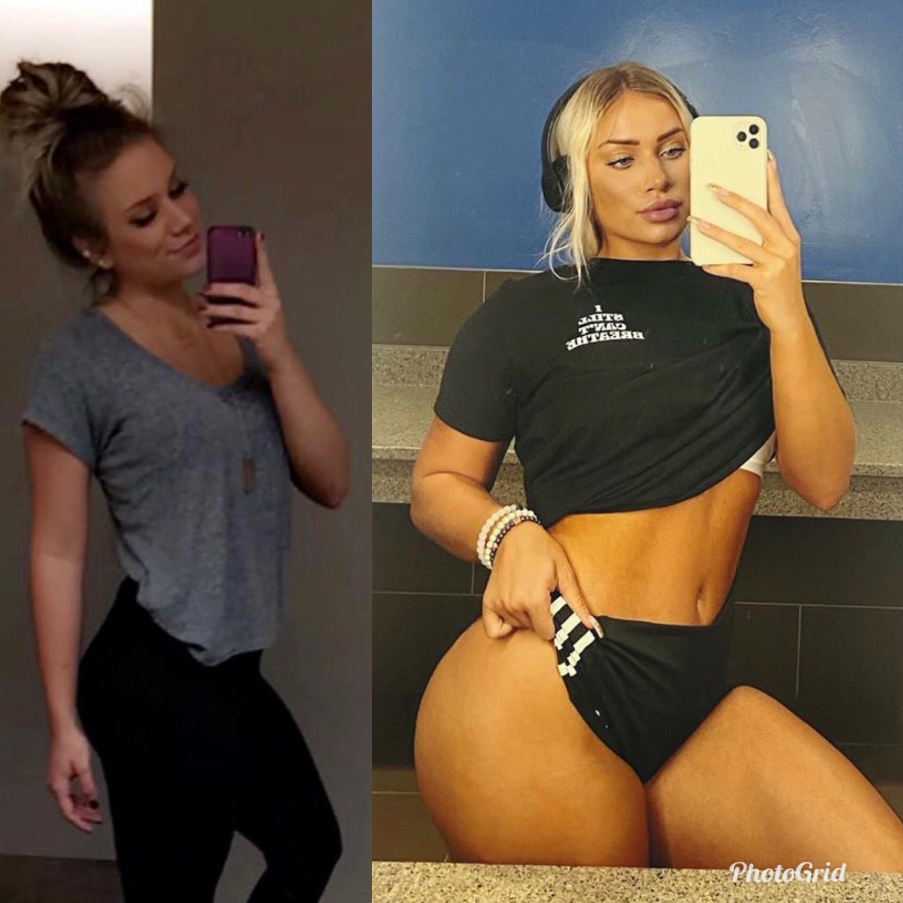 Cute blonde decides to become knockout pawg | Scrolller