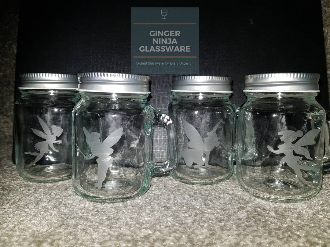 Cute fairy mini mason jars | Scrolller