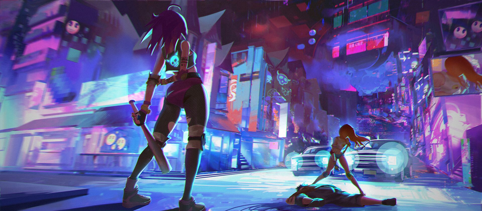 cyberpunk_girl by KONG_AXL | Scrolller