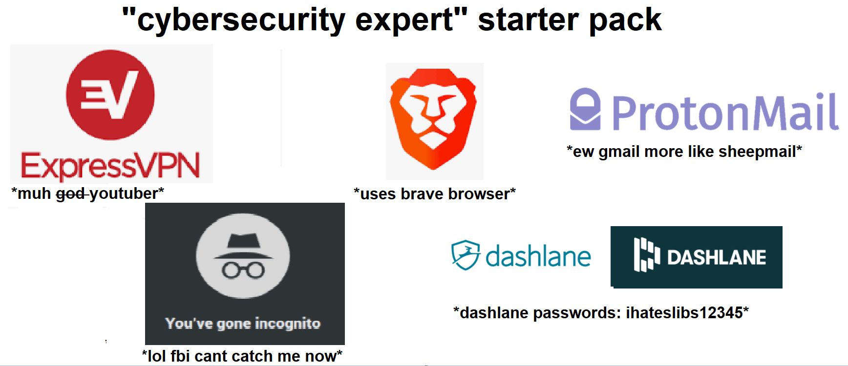 "cybersecurity expert" starter pack | Scrolller