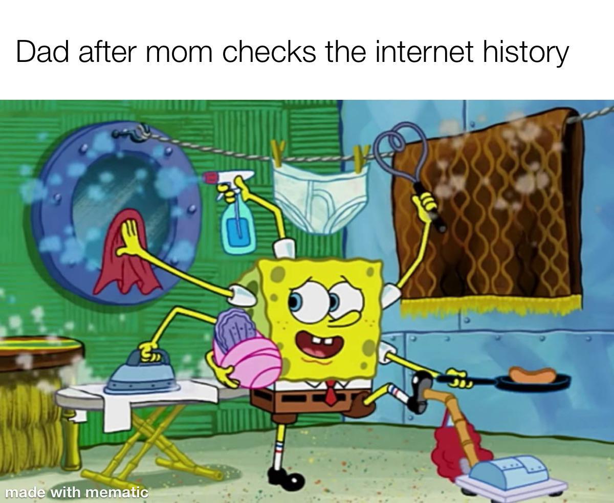 Dads acting guilty | Scrolller