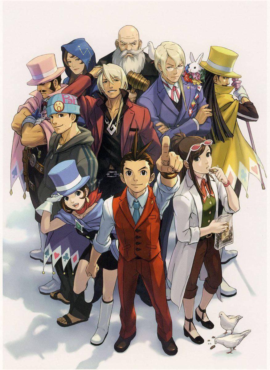 Daily Ace Attorney Art Day 26: Curtain Call! | Scrolller