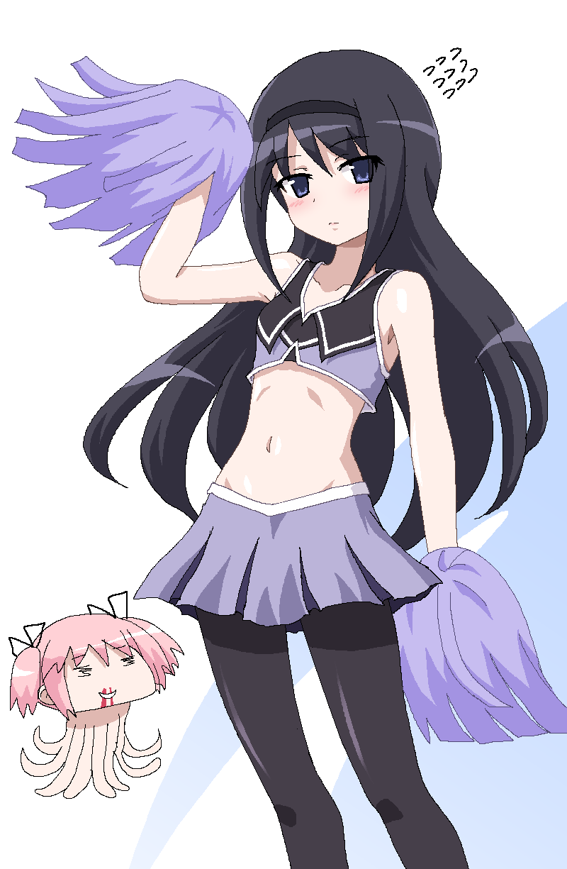 Daily Homura #229: Cheerleader Homu | Scrolller