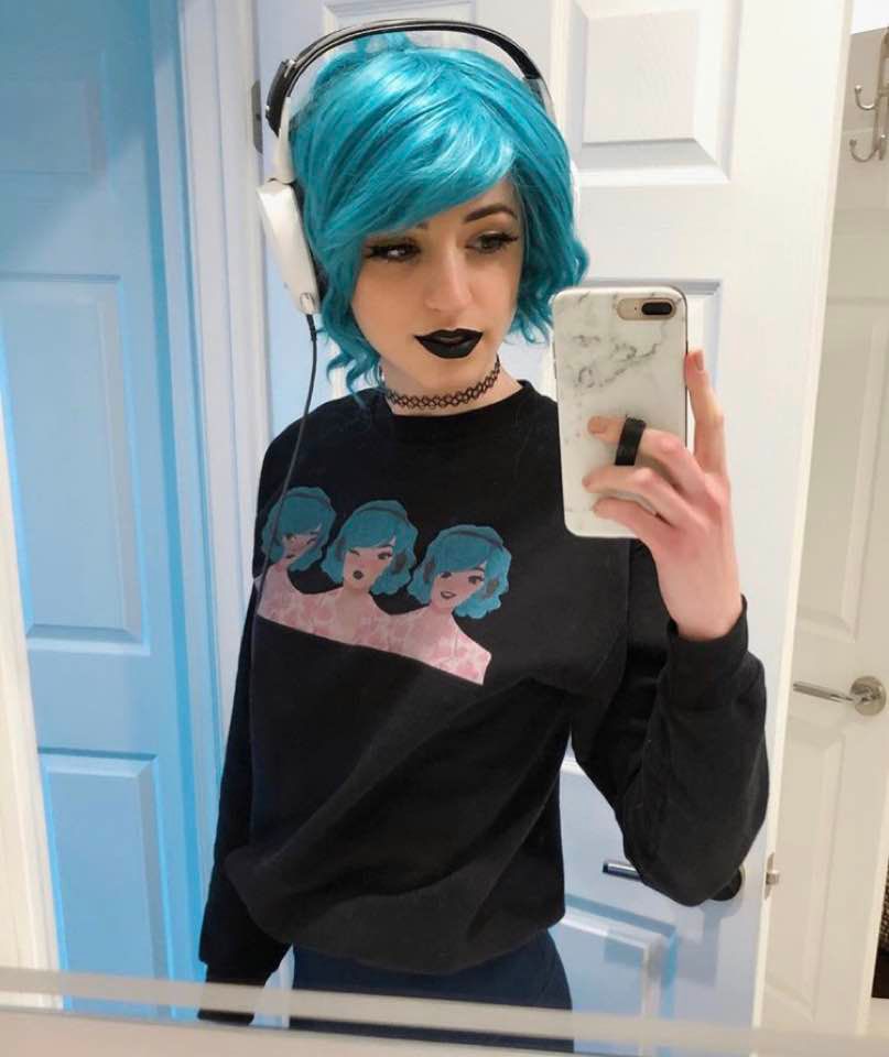 Daisy (Gibi) looks great in black lol🖤 who's your favorite character that gibi plays?🤔 | Scrolller