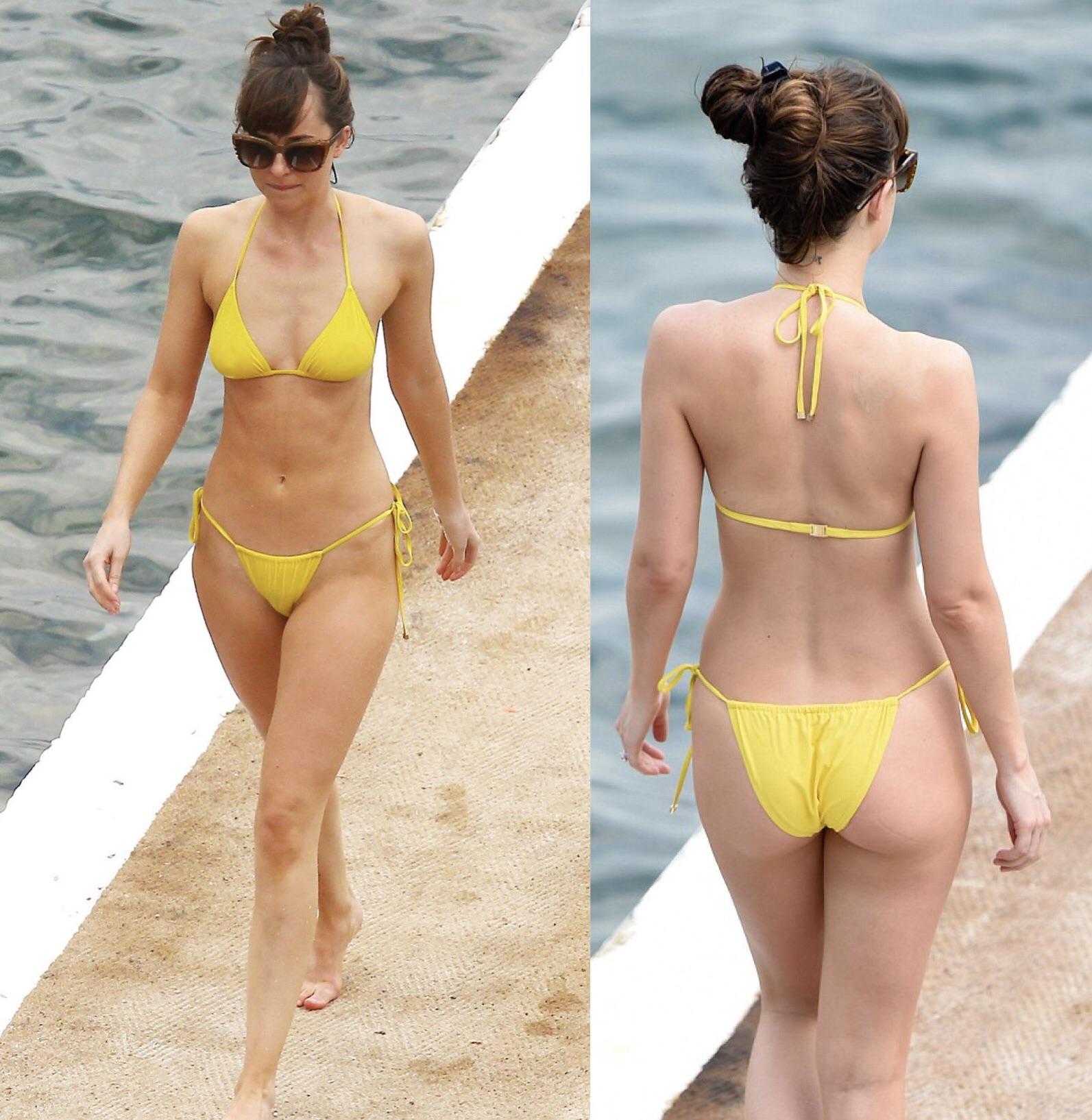 Dakota Johnson should have just walked completely nude at this point… | Scrolller