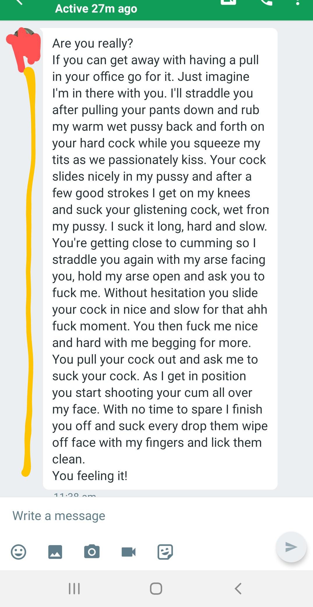 Damn She Knows How To Press My Buttons Scrolller