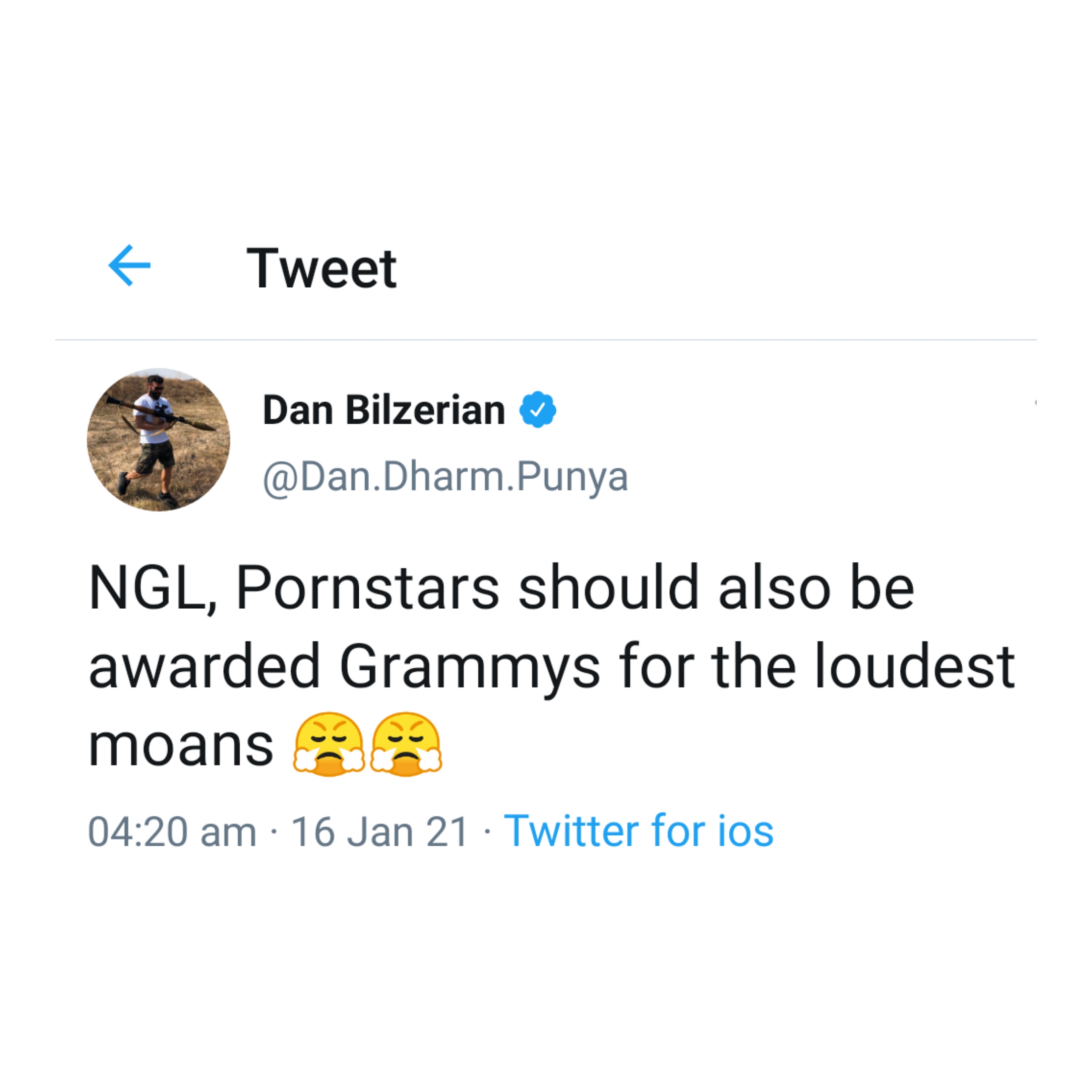 Dan has a point | Scrolller