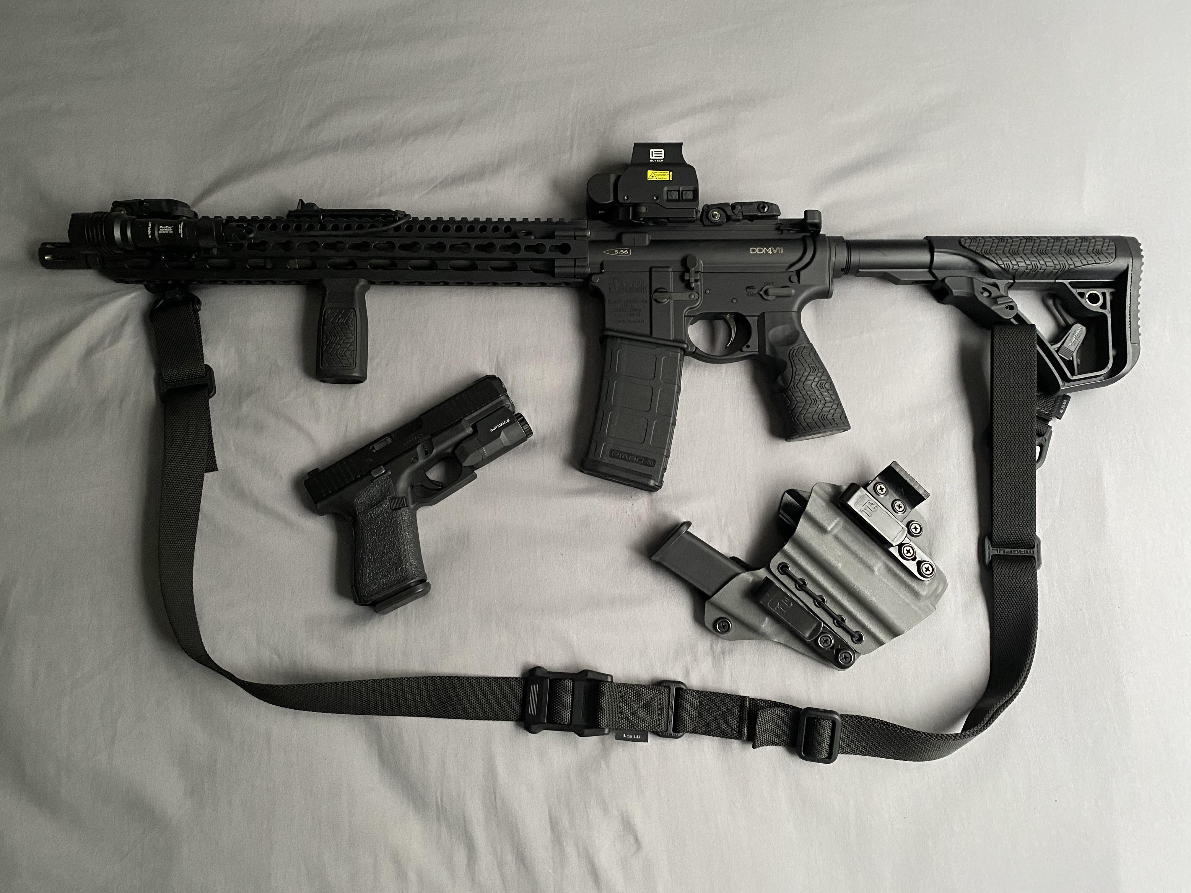 Daniel Defense M4V11, Gen 5 Glock 19. | Scrolller