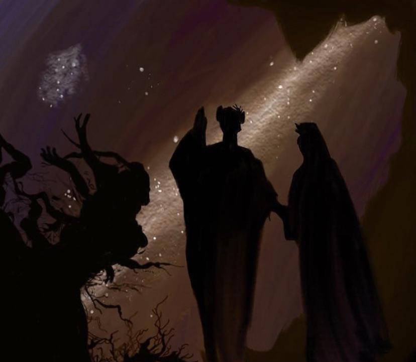 Dante and Virgil (Divine Comedy), me, digital, 2021 | Scrolller