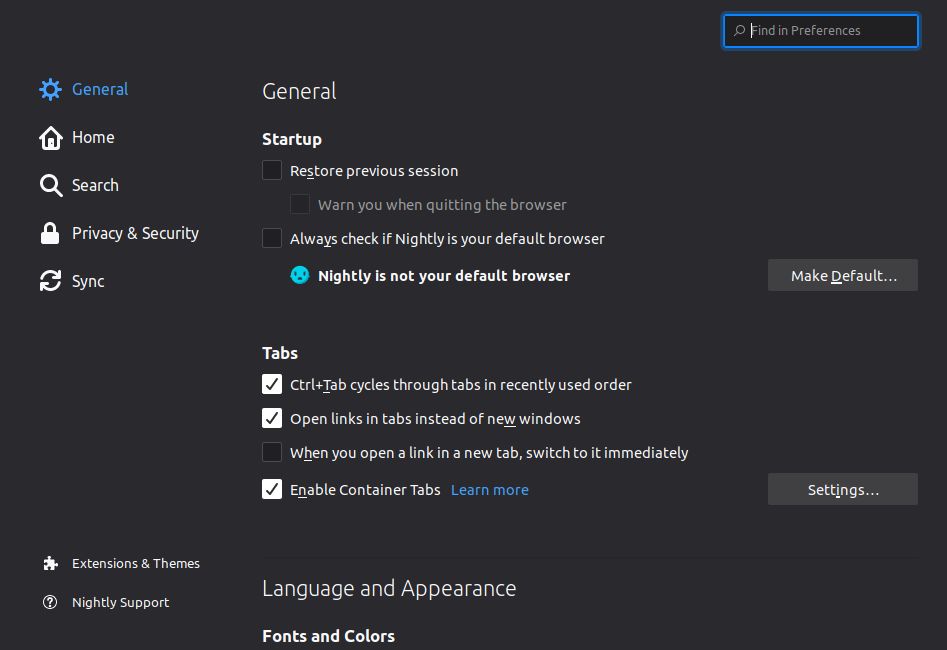 Dark "about" pages now available in Nightly | Scrolller