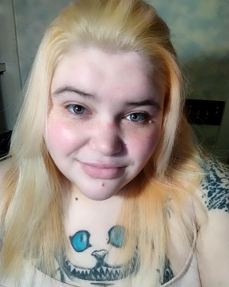 Dark purple to platinum. Love it | Scrolller