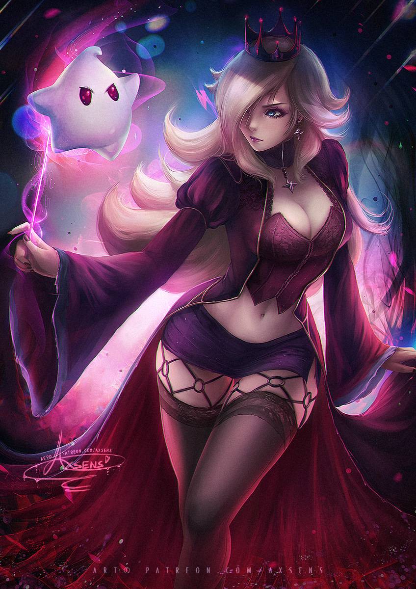 Dark Rosalina (Axsens) [Super Mario Bros] | Scrolller
