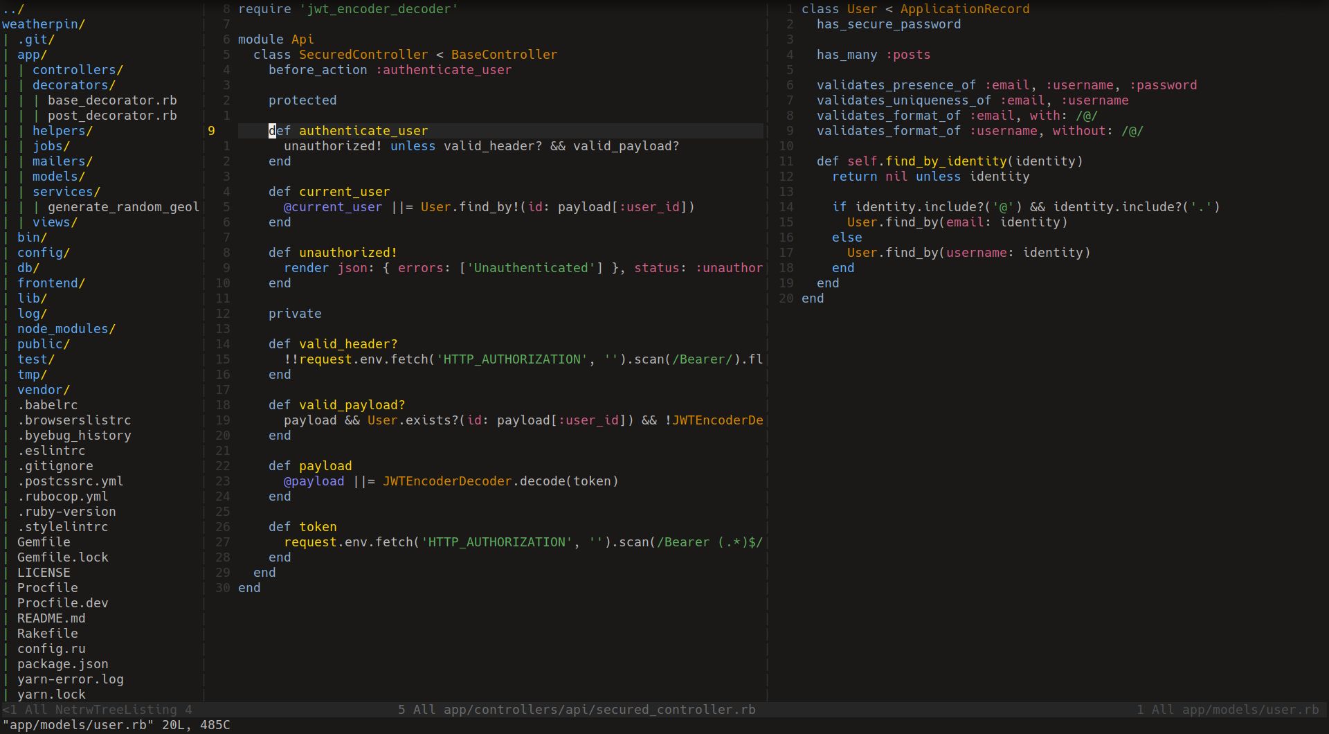 Dark Vim | Scrolller