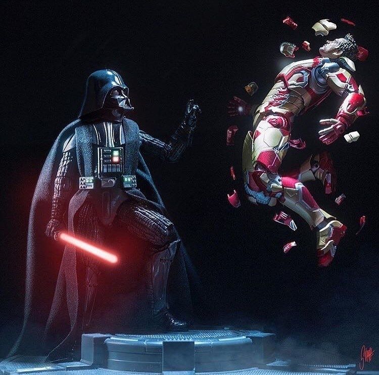 Darth Vader Vs. Iron Man. Who do you think wins and how? | Scrolller