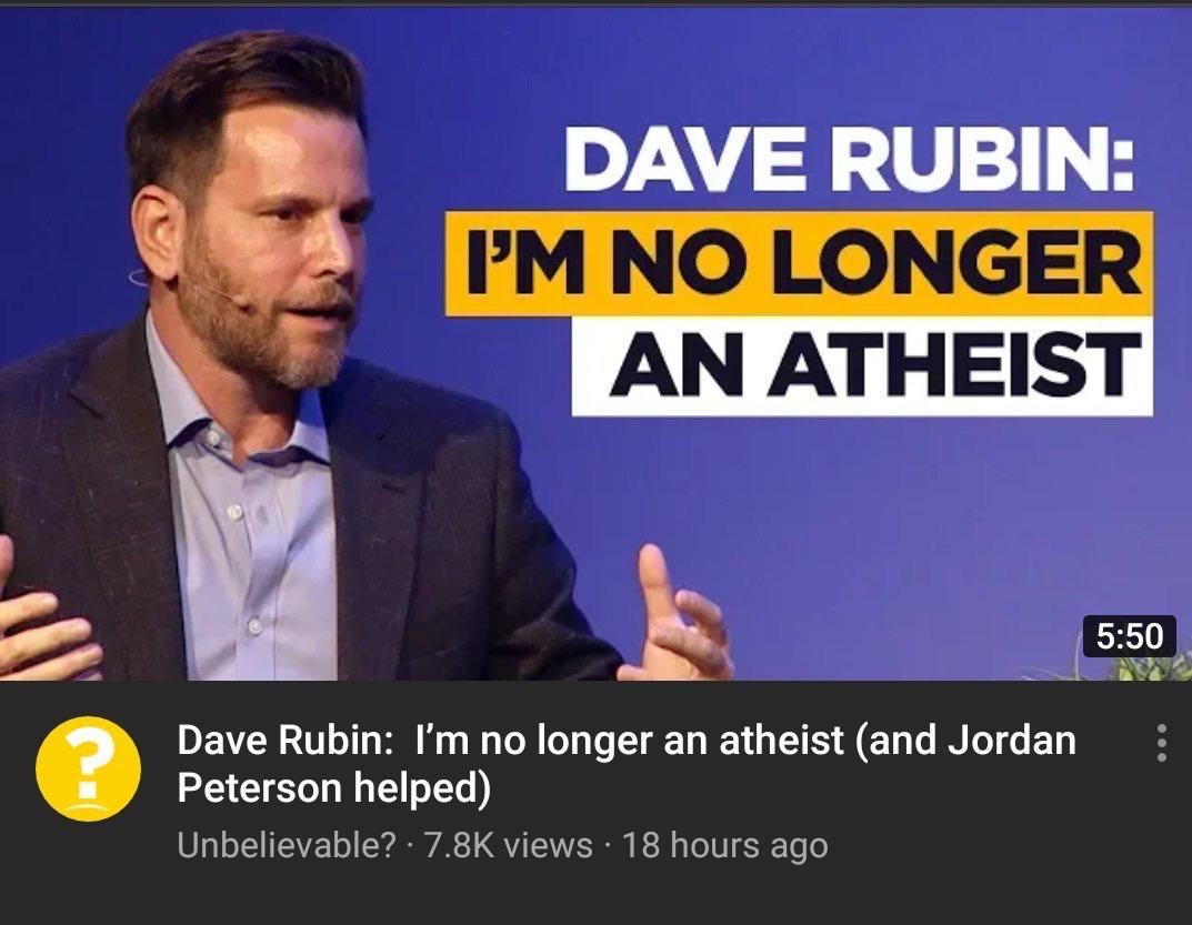 Renouncing atheism to own the libs | Scrolller