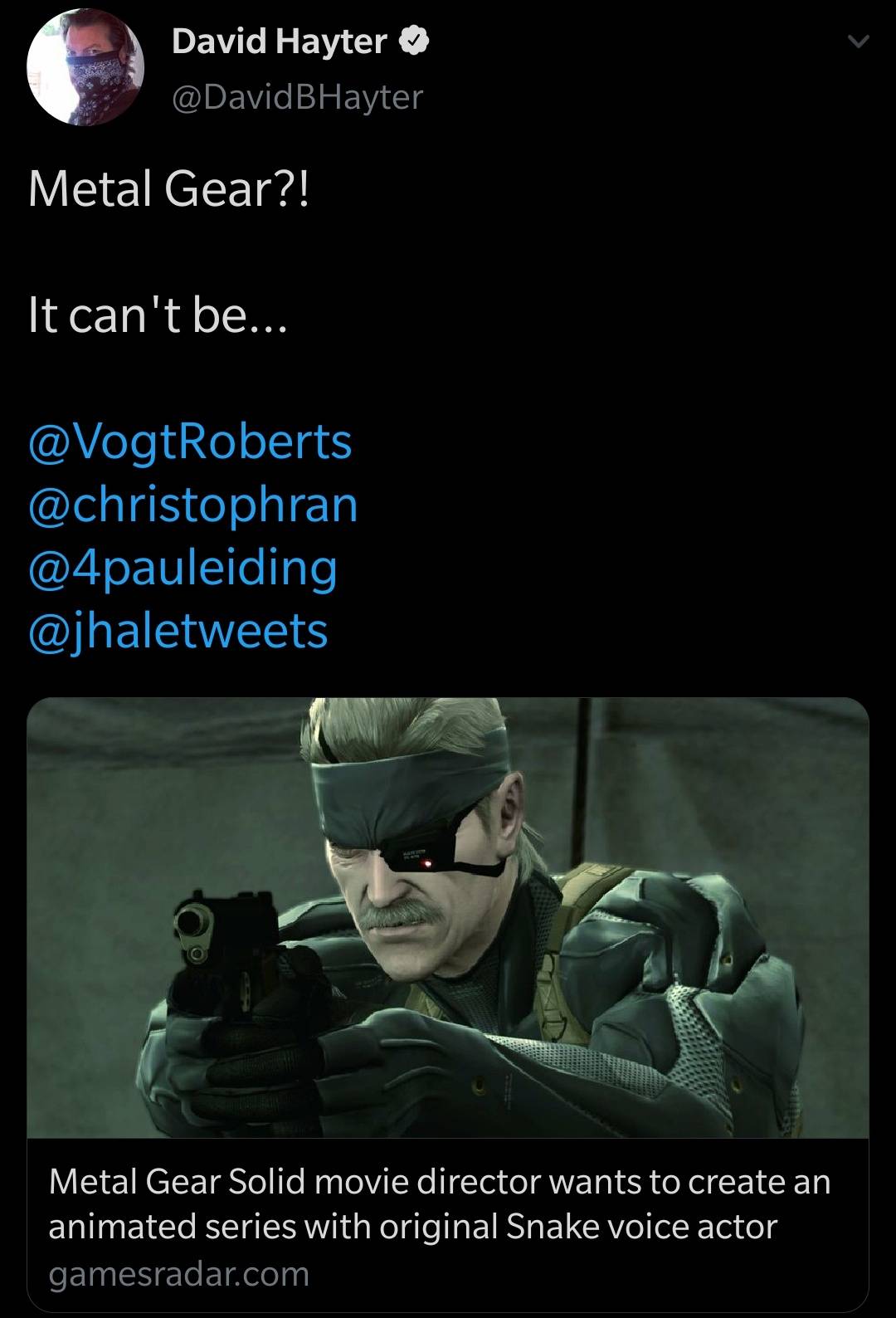 David is back | Scrolller